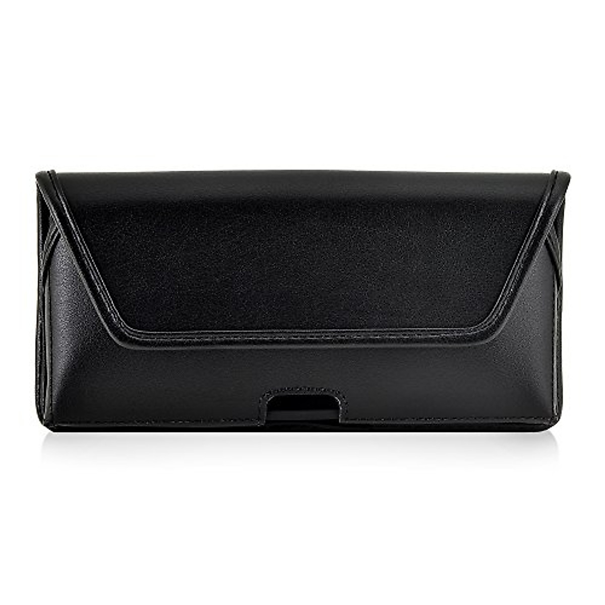 Turtleback Holster Compatible with Samsung Galaxy S10+ Plus S9+ S8+ A30 A20 A50 Black Belt Case Leather Pouch with Executive Belt Clip Horizontal Made in USA