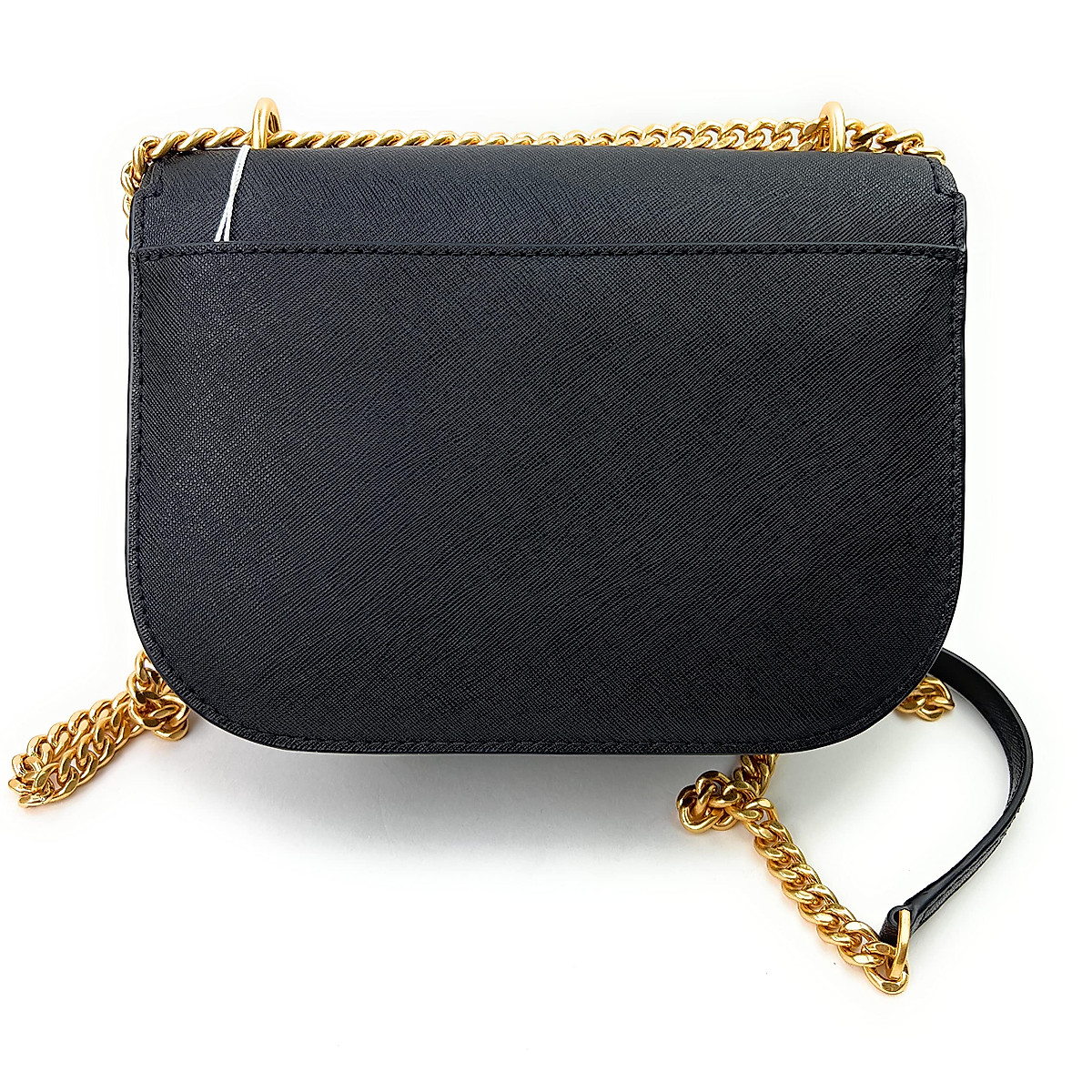 Tory Burch Emerson Flap Adjustable Shoulder Bag (Black)