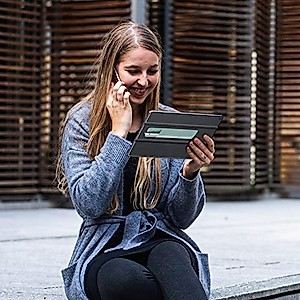 Epessa Stick-On Pen Holder for Notebook, Adhesive Pencil Sleeve Pouch for Hardcover Journals, Planners, Notebooks, Reusable Pen Pocket Organizer Easy to Remove (Green)