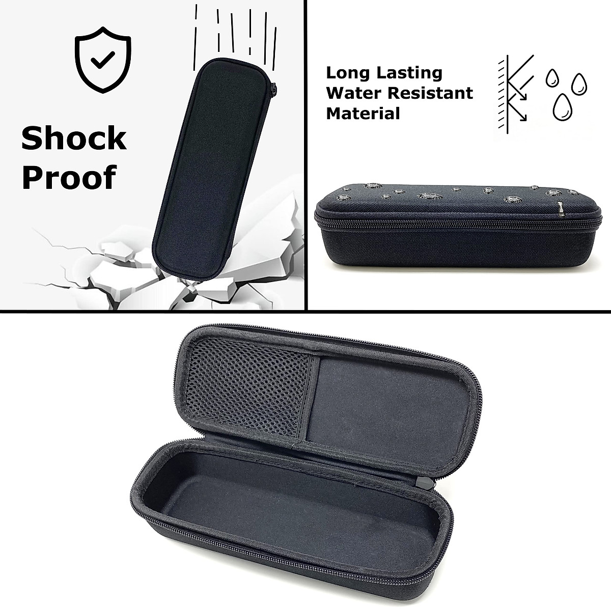 Arber Hard Case for Manscaped Lawn Mower 4.0 or 3.0 Trimmer - Protective Organizer for Trimmer and Accessories - Case Only