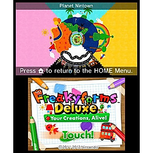 Freakyforms Deluxe: Your Creations, Alive! - Nintendo 3DS (Renewed)