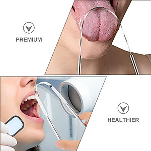 2pcs Scraper Oral Cleaning Tools Coating Cleaning Scraper Oral Care Cleaning Tool Cleaning Scrapers Cleaners Dental Supplies