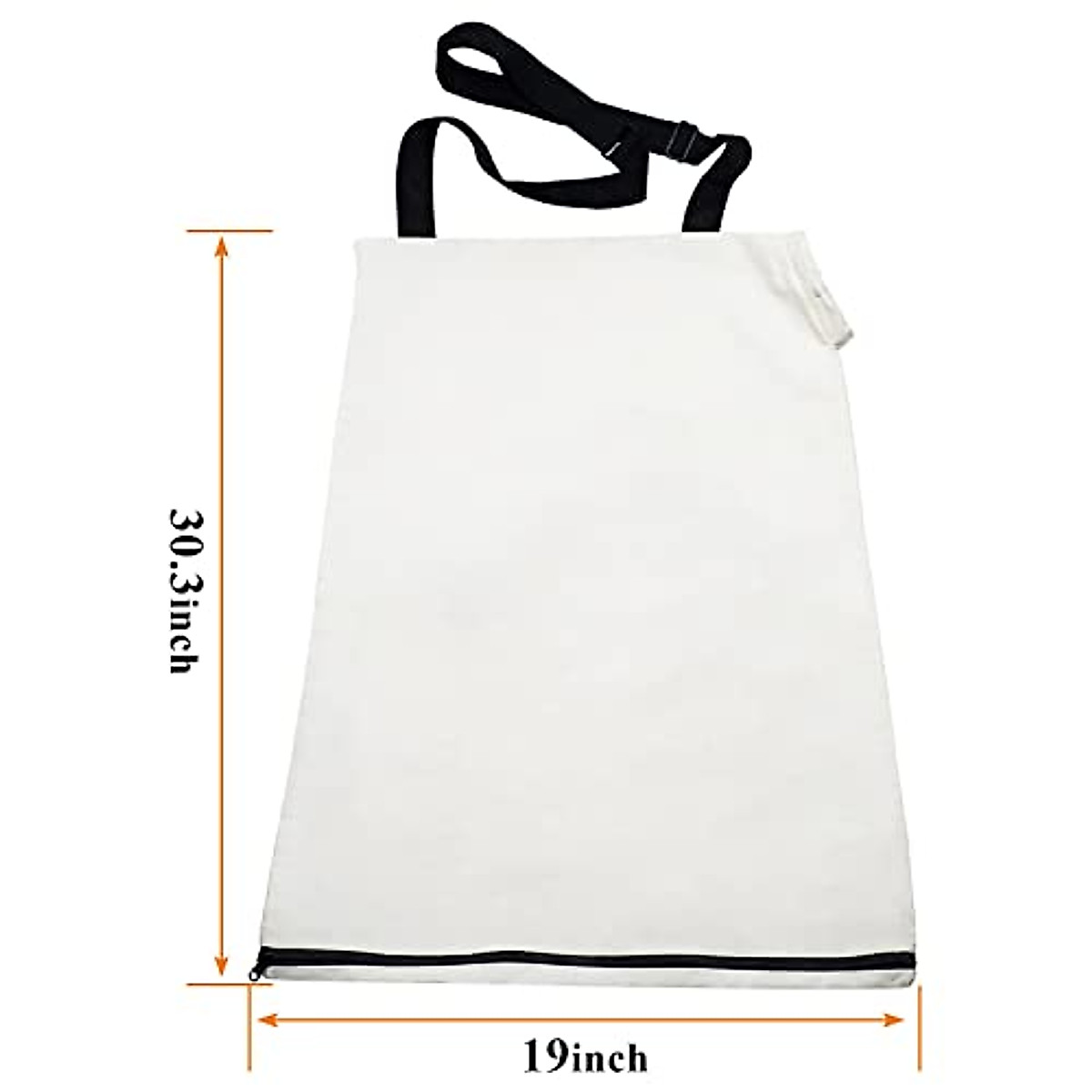 Sconva 51503 Blower Debris Vacuum Bag Replacement Bag/Universal Leaf Vacuum Blower Bag Bottom Debris Dump Bag Replacement for Toro Blowers & Vacuum Cleaners (2 Pack)