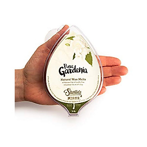 Shortie's Candle Company Natural Floral Soy Wax Melts Variety Pack - 3 Highly Scented 3 Oz. Bars - Gardenia, True Rose, Honeysuckle Jasmine - Soy & Essential Oils, Phthalate & Paraffin Free, Vegan