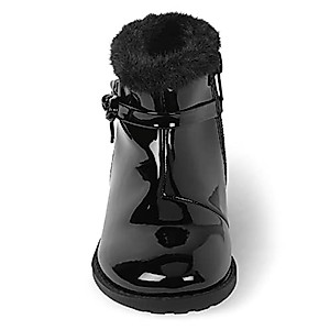 Gymboree,and Toddler Faux Leather Booties,Black,10