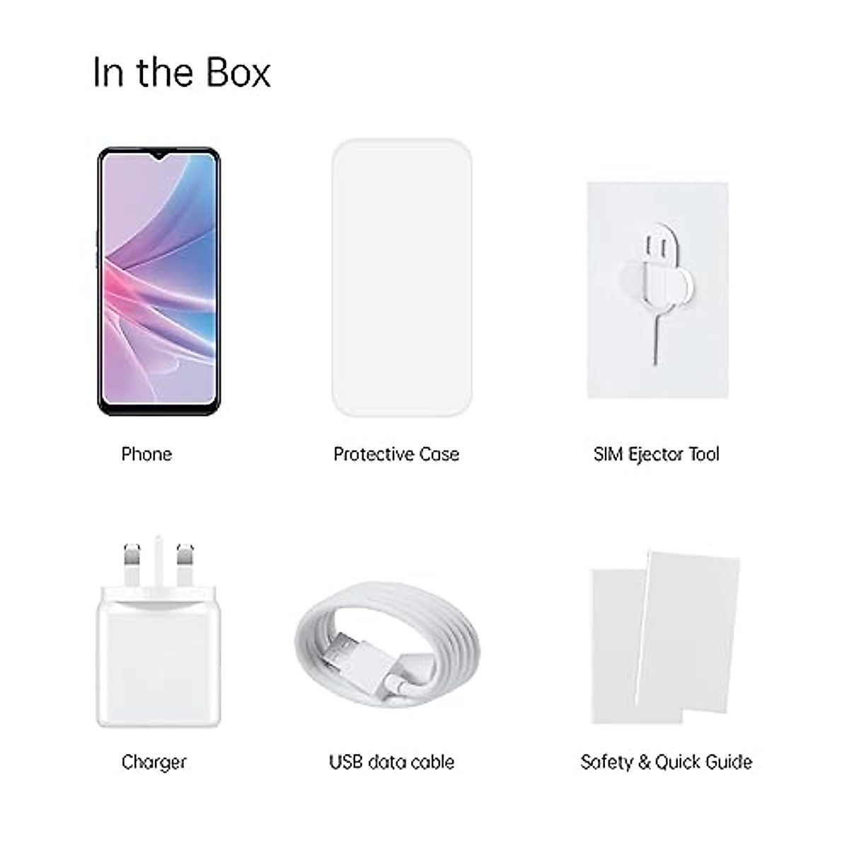 Oppo A78 Dual-SIM 128GB ROM + 8GB RAM (GSM only | No CDMA) Factory Unlocked 5G Smartphone (Glowing Blue) - International Version