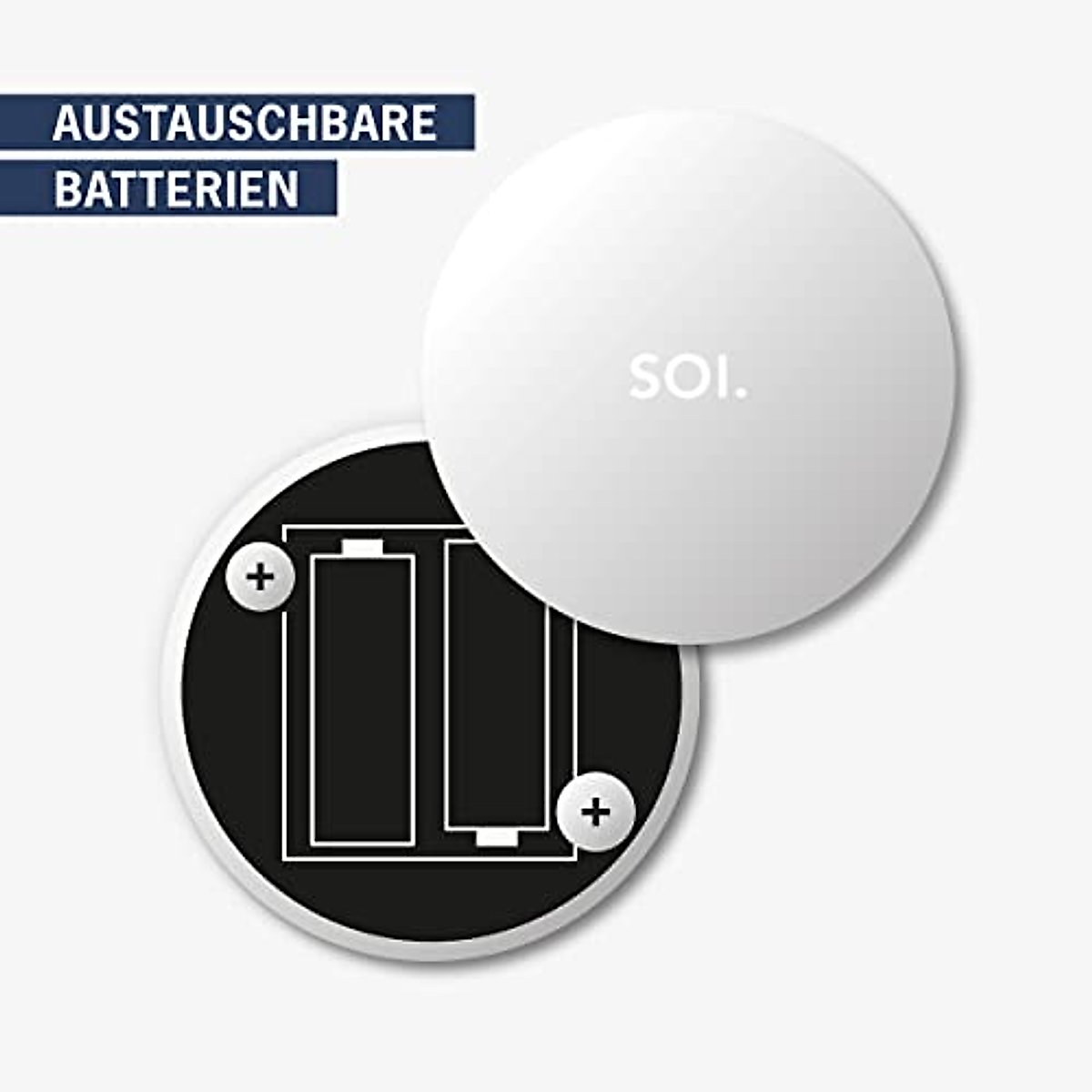 SOI. The Original Handbag Light: No More Searching in Your Bag/Purse, Automatic Motion Sensor, Light Switches On with Moving Hand, Automatically Turns Off in 10 Seconds, Made in Germany (Normal)
