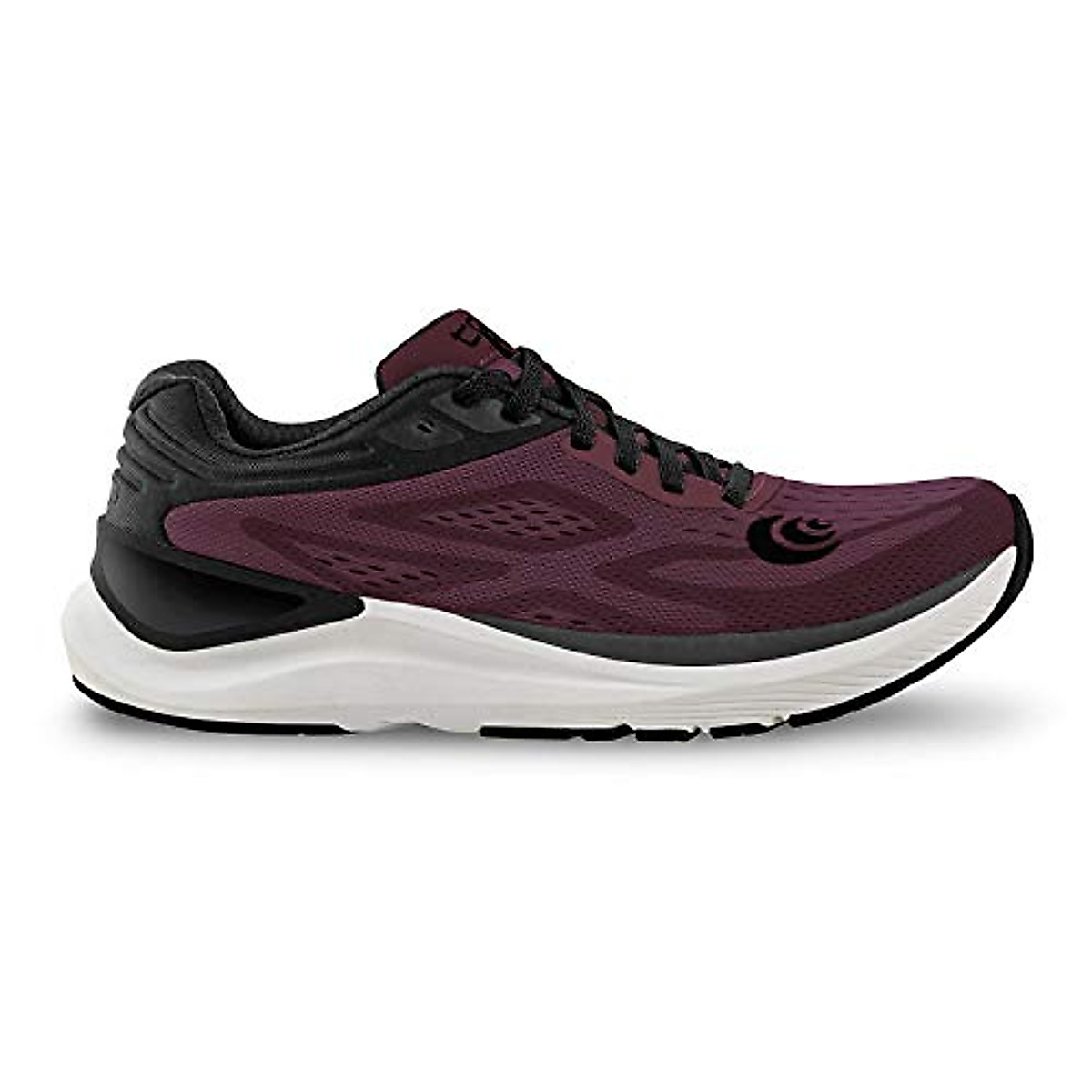 Topo Athletic Women's Ultrafly 3 Breathable Road Running Shoes, Wine/Black, Size: 6