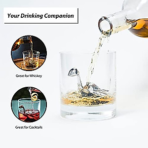 Scotch Ness Critter Chilling Stone, Best Gift for Him, Perfect for Father's Day, Birthday, Anniversary, Old Fashioned Cocktail, Loch Ness Monster, Unique Whisky Gift