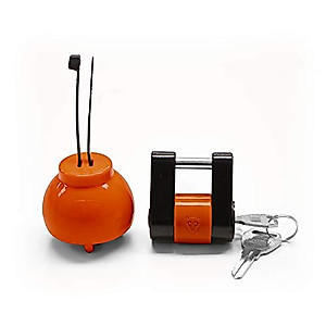 RIGHTLINE Gear Anti-Theft Trailer Hitch Lock with Coupler Ball, Trailer Ball Lock for Unhitched Trailers