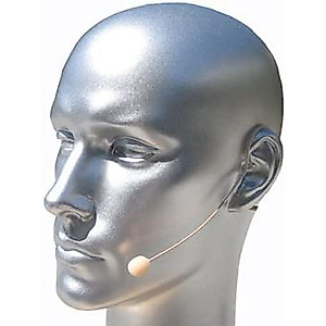 Av Jefes AVL630T-35LS Tan Color Mini Headset Microphone for Sennheiser