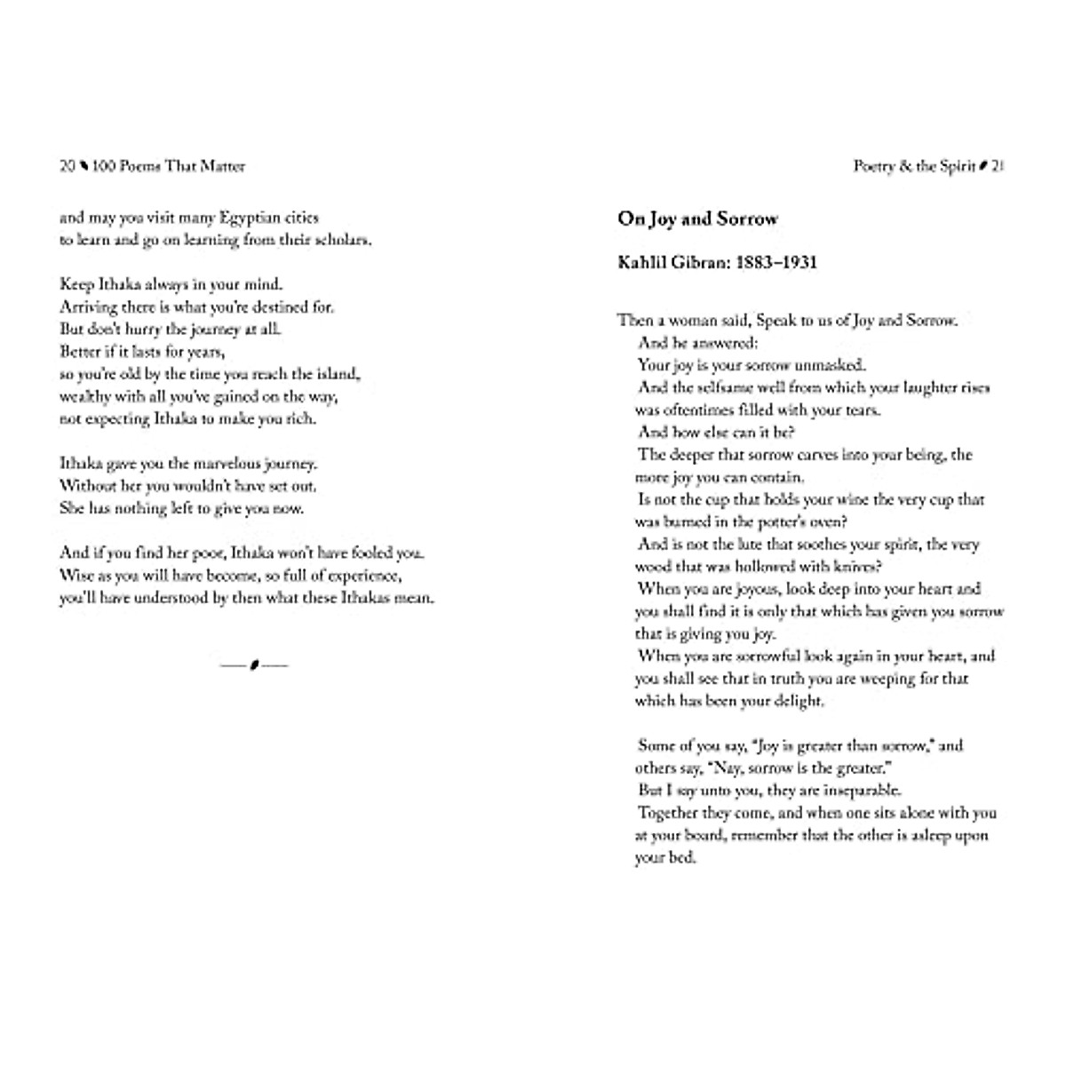 100 Poems That Matter