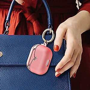 Kwintesns Airpods Pro 2 Case Cover, Flip Design Airpods Pro 2 Case Cover, Anti-Drop Protective AirPods Cover Case for Pro 2 2021 Girls Women Kids