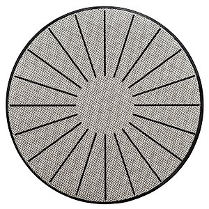 Lazy K Induction Cooktop Mat - Silicone Fiberglass Scratch Protector - for Magnetic Stove - Non Slip Pads to Prevent Pots from Sliding During Cooking (9.4 inches)