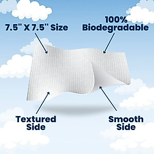 Clean Skin Club Clean Towels, 100% Biobased Dermatologist Face Towel, Disposable Face Towelette, Facial Washcloth, Makeup Remover Dry Wipes, Ultra Soft, 25 count, 1 pack