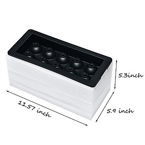 Sphere Clear Ice Cube Tray - Crystal Clear 1.7 Inch Ice Ball Maker,10 Silicone Round Ice Cubes Mold for Whiskey and Cocktail