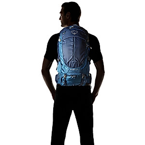 Osprey Stratos 34 Men's Hiking Backpack, Eclipse Blue, Medium/Large