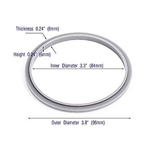 14 Pieces Blender Replacement Parts, including Top Rubber Gears, Motor Gears, Silicone Rubber Gaskets and Bushing Shock Pads, Compatible with NutriBullet Blender 600w and 900w NB-101B, NB-101S, NB-201