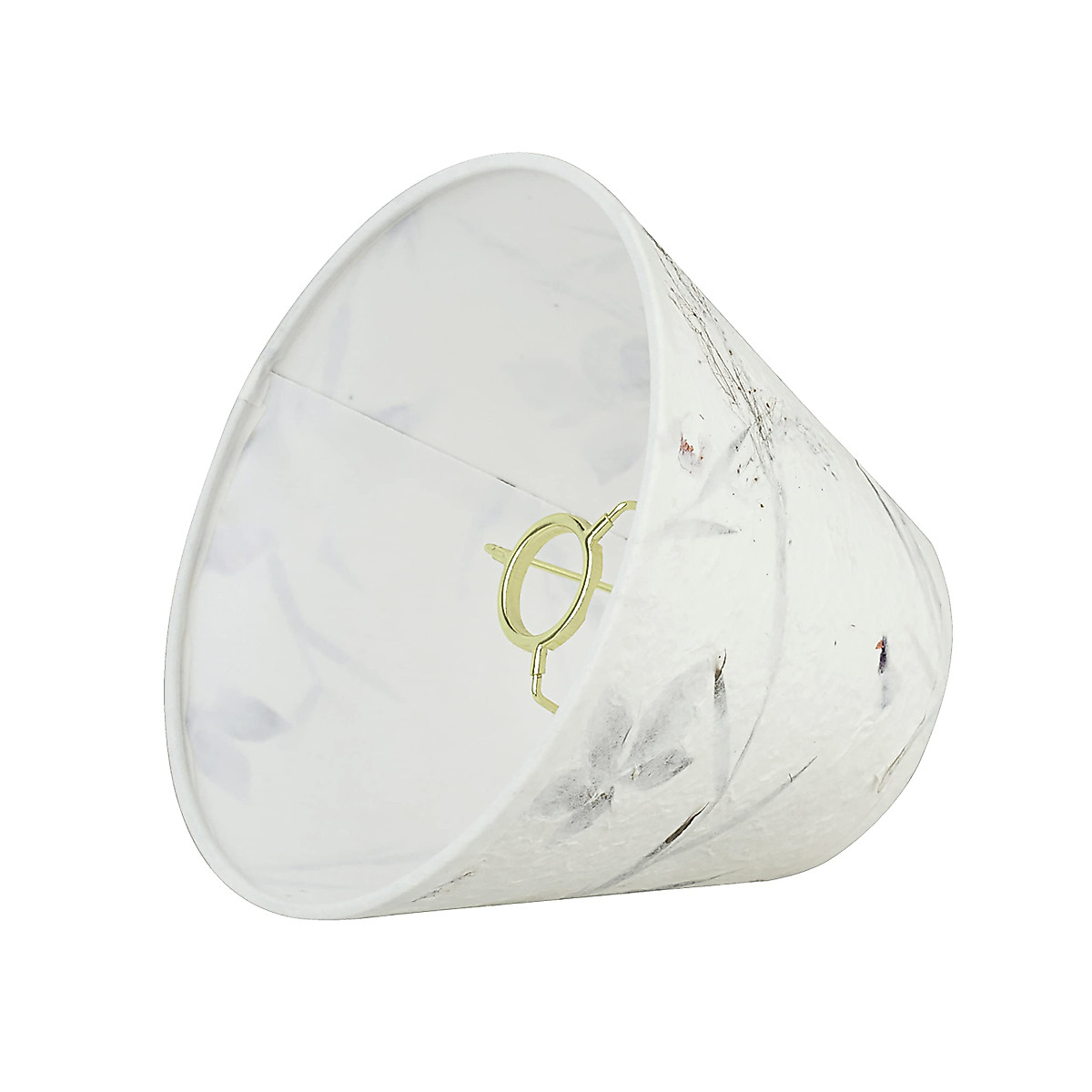 Aspen Creative 58902 Transitional Hardback Empire Shape UNO Construction Lamp Shade in Off White, 9" Wide (5" x 9" x 7")