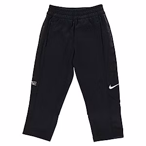 Nike Boy's Elite Therma Technical Training Pants Black 4, Color: Core Black/Midnight Black/White-Black