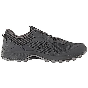 Saucony mens Excursion Tr15 Trail Running Shoe, Shadow/Black, 10 US