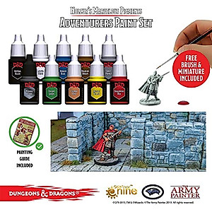 The Army Painter Dungeons and Dragons Official Paint Line Adventurer's Paint Set