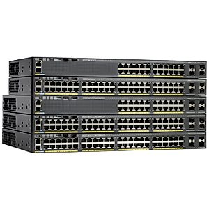 Cisco WS-C2960XR-24PD-I Catalyst 2960XR 24-Port PoE Managed Switch (Renewed)