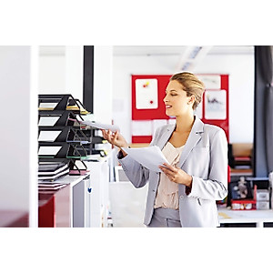 Officemate Recycled Desk Tray, Side Load, 15 1/8 x 8 7/8 x 15, Letter/A4, 6/PK (26212)