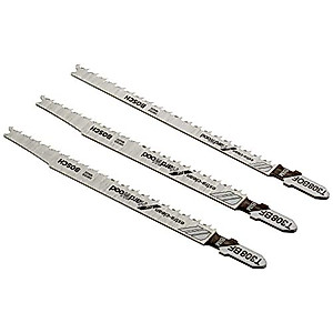 Bosch DIY 3tlg. Stichsägeblatt-Set Extra Clean for Hard Wood zum Sägen in Hartholz