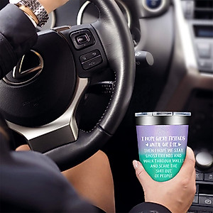 Fufendio Best Friend Birthday Gifts for Women - Friendship Gifts - Vacuum Insulated Tumbler Cup