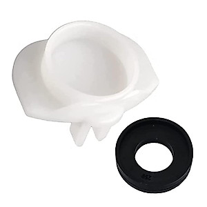 4PCS 101237 OEM for Moen Cup Seal & Diverter Gate for Plumbing Fixture or Faucet, 3800 Tub Spout Replacement Part