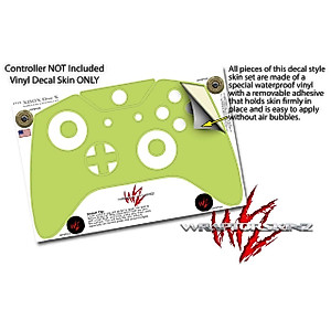 WraptorSkinz Decal Vinyl Skin Wrap compatible with XBOX One S/X Controller - Solids Collection Sage Green (CONTROLLER NOT INCLUDED)