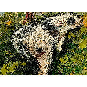 In a Gust, Old English Sheepdogs, Limited Edition, Signed and Numbered Print