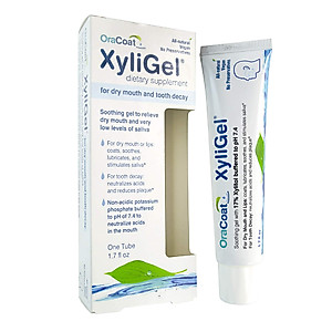 Oracoat XyliGel Soothing Dry Mouth Relief Gel, 1.7 Fl Oz, Pack of 6
