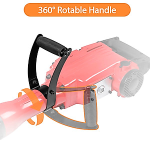 ZENY 2200W Heavy Duty Electric Demolition Jack Hammer Concrete Breaker Drills w/Case, Gloves 2 Chisel 2 Punch Bit Set