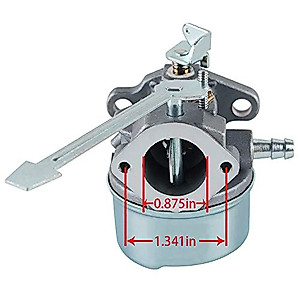 AUTOKAY New Carburetor Snow Blower Kit for Tecumseh 3HP 2 Cycle Toro Sears Craftsman MTD