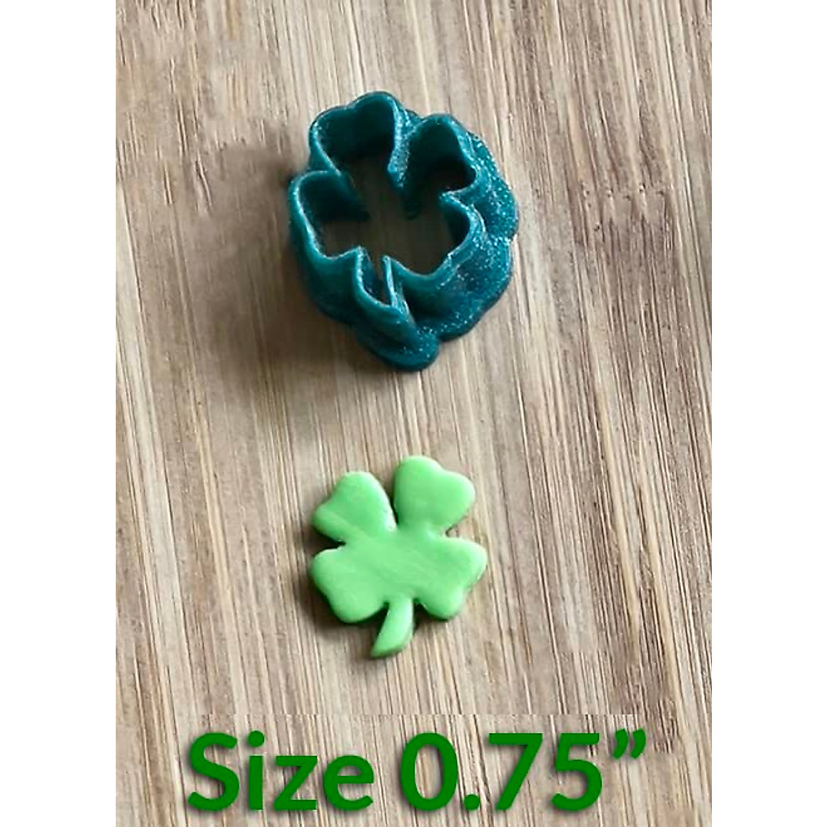Four Leaf Clover set of 6 Shapes Clay Cutters St. Patrick's Day/Jewelry Tools/Earring Making/Polymer Clay Tools/USA/Necklace Making