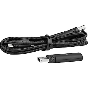 Corsair HS80 RGB WIRELESS Premium Gaming Headset with Dolby Atmos Audio (Low-Latency, Omni-Directional Microphone, 60ft Range, Up to 20 Hours Battery Life, PS5/PS4 Wireless Compatibility) Black