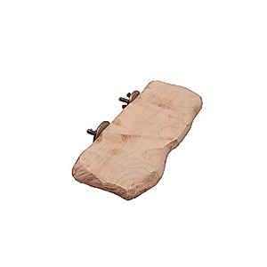 Hardwood Platform NU Perch for Small to Medium Parrots