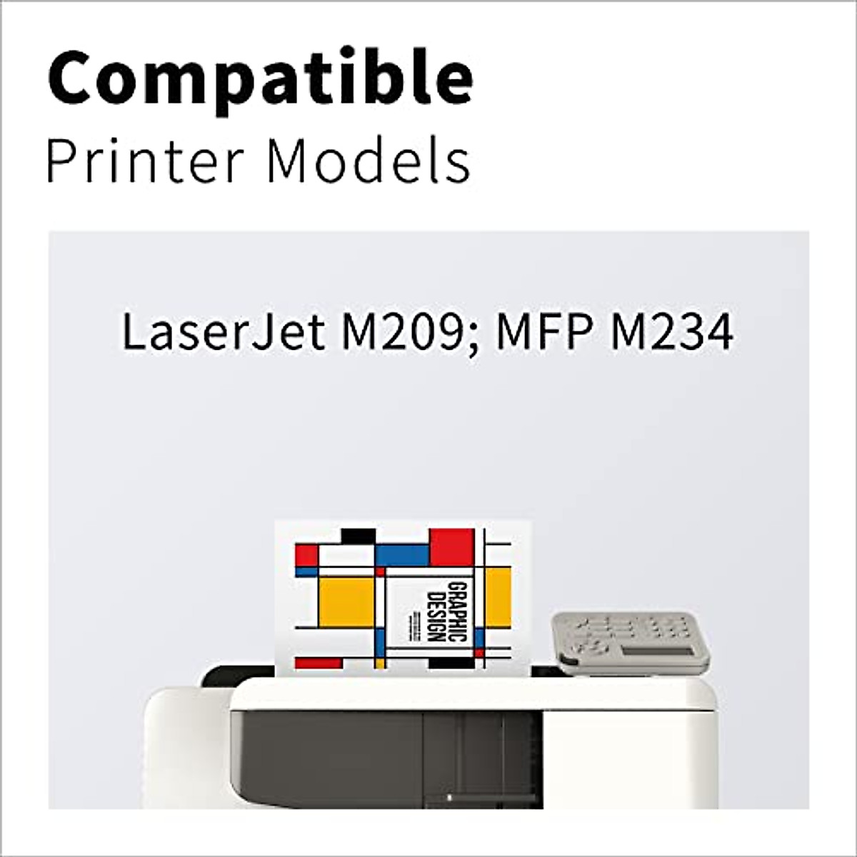 LemeroUexpect Compatible Toner Cartridge Replacement for HP 134A W1340A for M209dwe M234dwe M209dw M234dw M234sdwe M234sdn M209 M234 Printer (Black, 2-Pack)