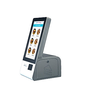 Self-Ordering Point of Sales Kiosk System (Android Tablet), Great for Retail and Restaurant QSR (Software Included)