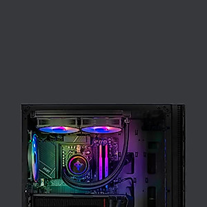 YEYIAN Gaming Computer Yari II- AMD Ryzen 7 7800X3D, AMD RX7900 XTX Gaming PC Desktop, 1TB NVMe SSD, 32GB DDR5 5200MHz RAM, Liquid Cooled, Win 11 Home, USB-C 3.2, WiFi 6, 850W PSU