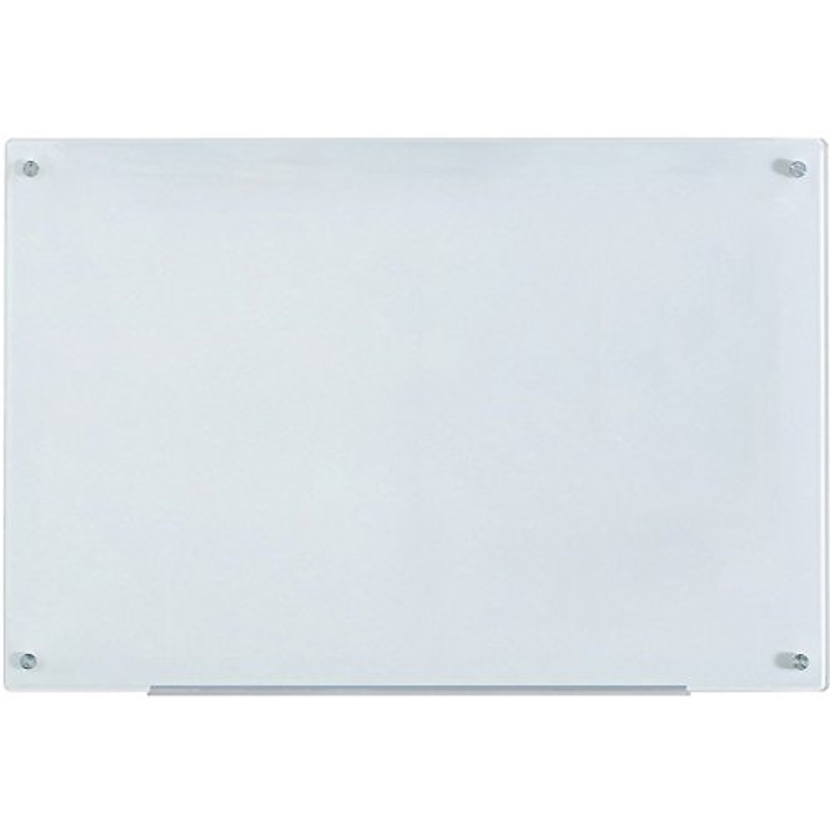 Audio-Visual Direct Magnetic White Glass Dry-Erase Board Set - 23 5/8 x 35 1/2 Inches -