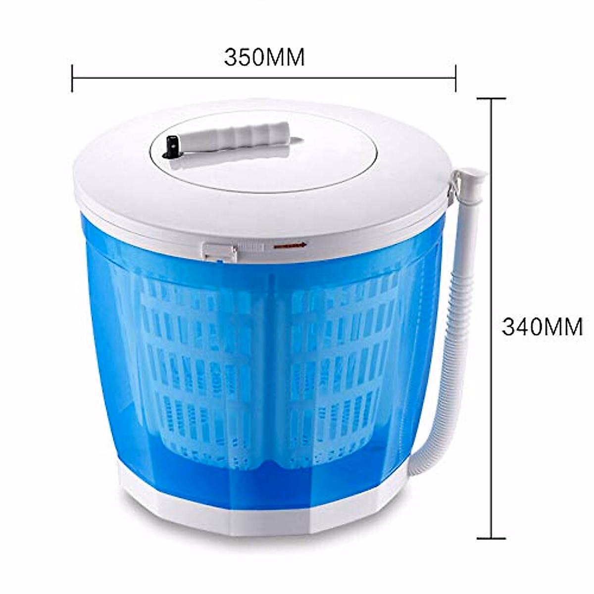 LOYALHEARTDY Portable Washing Machine, 2 in 1 Hand-operated Mini Compact Compact Traveling Outdoor Compact Washer Spin Dryer, for Camping Travelling Outdoor