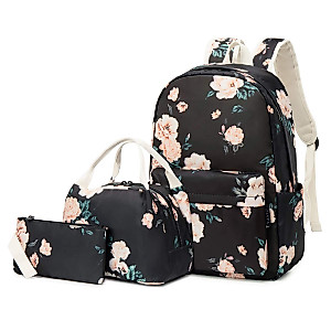 JIANYA Galaxy Backpack for Boys and Girls, Kids Backpack with Lunch Box Boy Backpack Girls School Book Bags