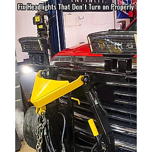 NTSUMI 11 Pin Vehicle Side Light Wiring Harness Replace 26357 22413 Fit for Western Fisher Blizzard SnowEx Plows with Dust Cover