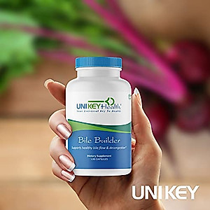 Uni Key Health Bile Builder | Supports Adequate Bile Production and Healthy Bile Flow | 60 Servings