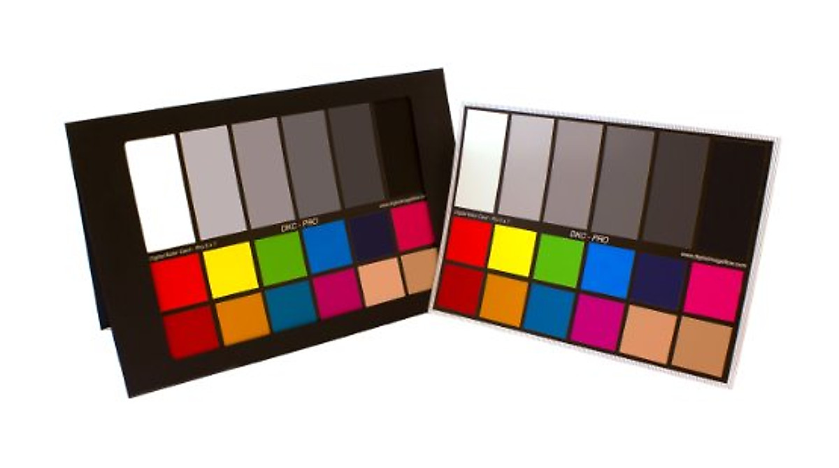 DKC-Pro Color Calibration Charts: Pro White Balance & Accuracy