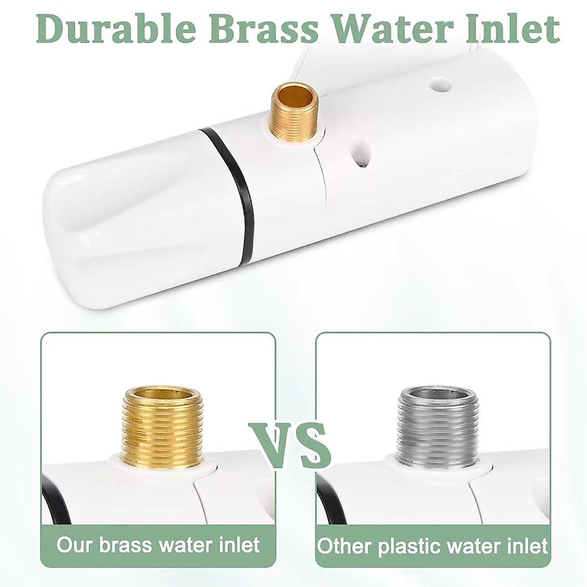 Bidet Attachment Bidet Attachment for Toilet UK, Toilet Bidet Attachment, Ultra-Slim Bidet Sprayer with Dual Nozzle, Non-Electric Bidet Spray Adjustable Pressure for Feminine/Posterior Wash