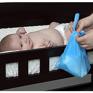 Nuby 50-Piece Diaper Sacks, 50 Count (Pack of 1)